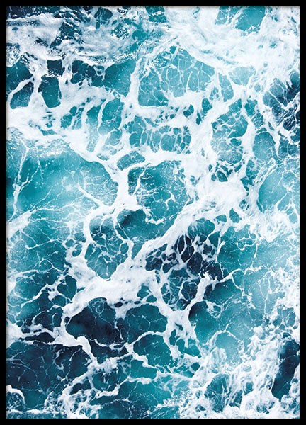 Poster with a photo of the ocean | Posters | Desenio